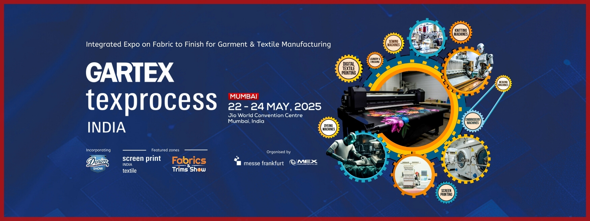 Gartex Texprocess India at JWC