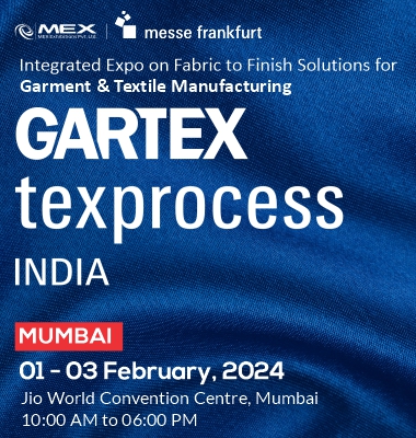 India's Premier Exhibition on Gartex Texprocess at JWC